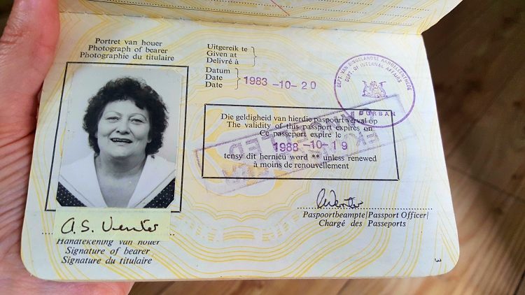 Tracing my family's travel history through old passports - Sightseeing ...
